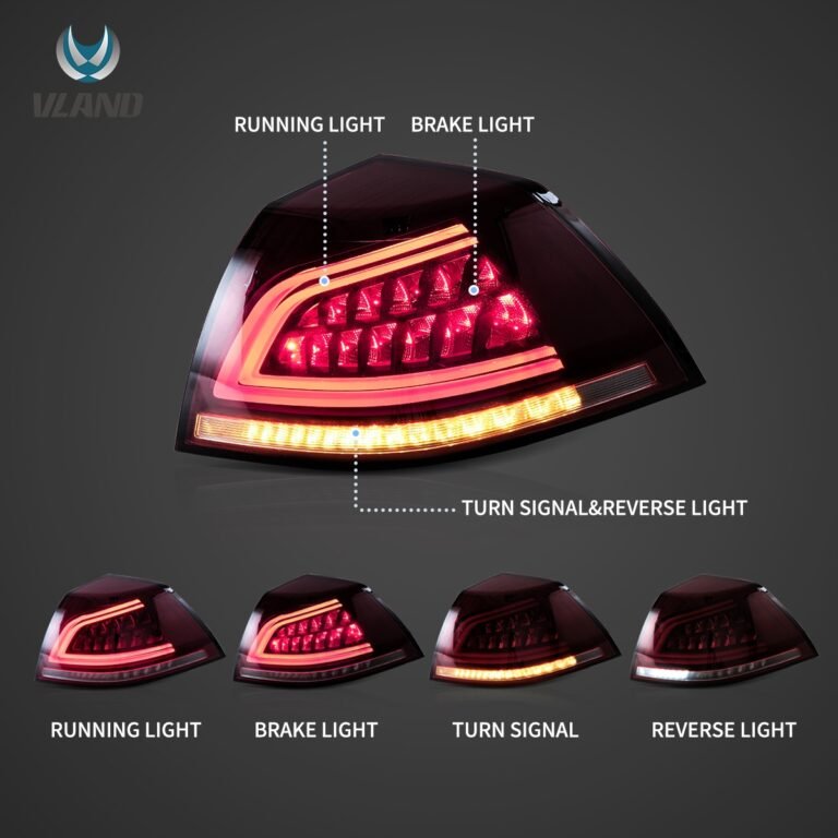 Pair VLAND Tail Lights for 06 - 13 Holden Commodore (VE) LED With ...